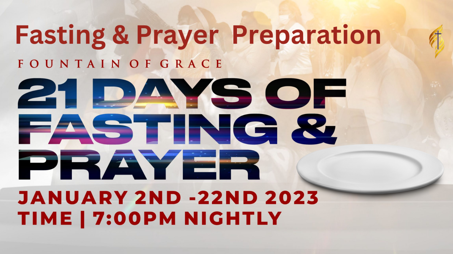 Fasting and Prayer Preparation – Fountain of Grace